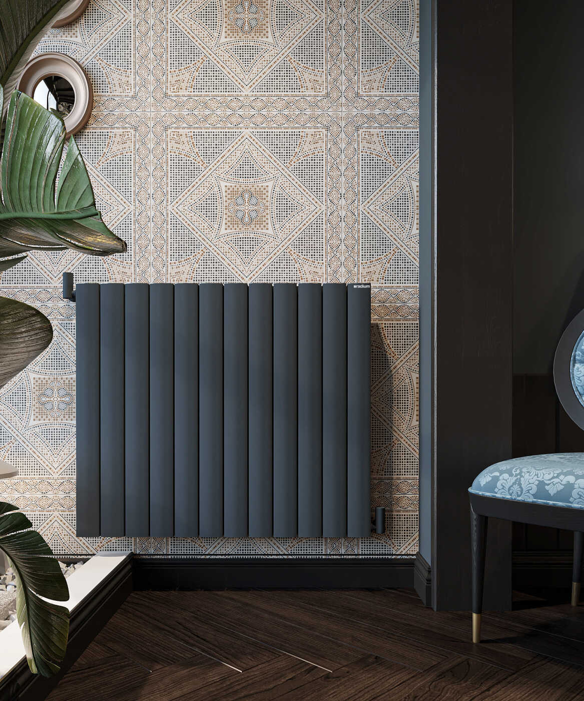 Optima Alüminium Radiator – Qumlu Antrasit - RadiumRadium